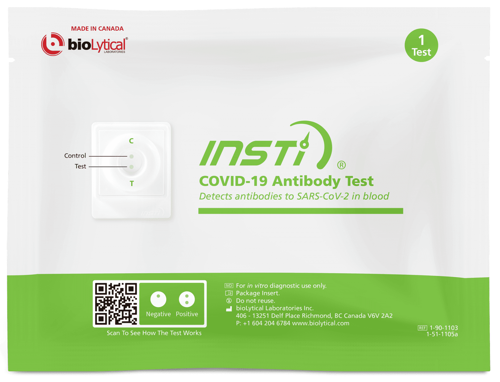 Rapid HIV Test for Professional and Self Testing | INSTI