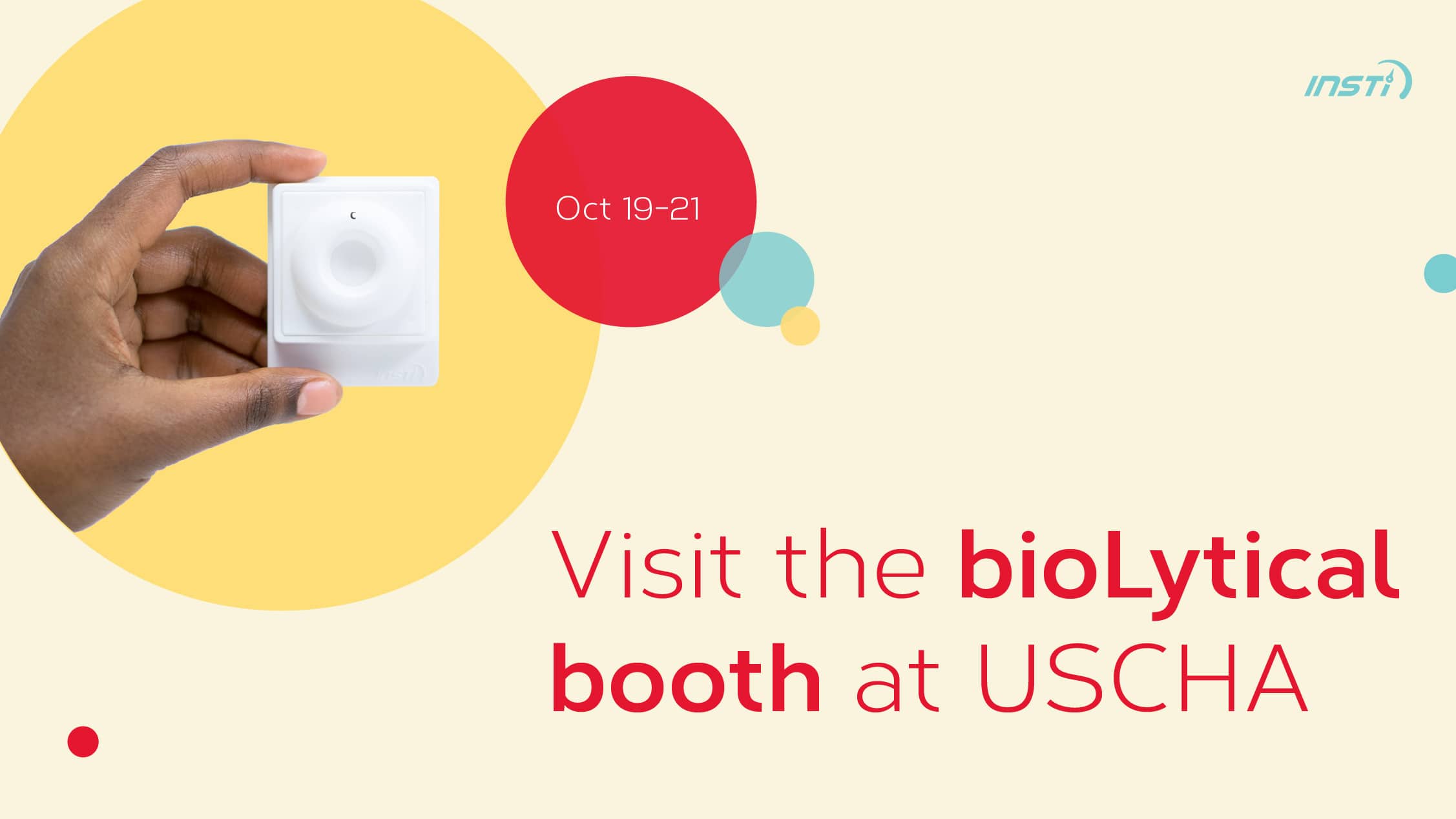 USCHA: five reasons to visit the bioLytical booth | INSTI