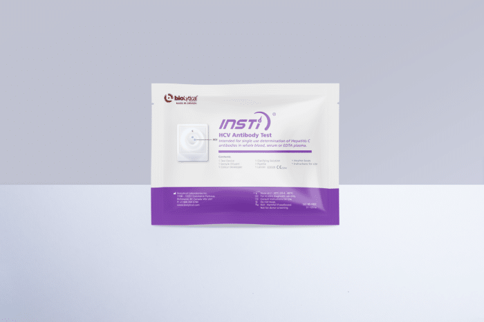 INSTI HCV Antibody Test | 1-minute technology | bioLytical Laboratories