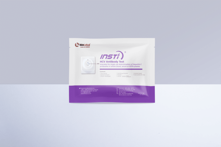 INSTI HCV Antibody Test | 1-minute technology | bioLytical Laboratories