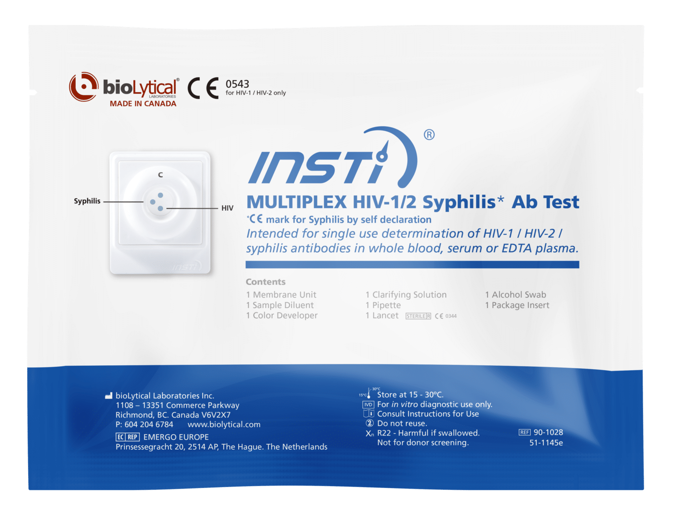 Rapid HIV Test for Professional and Self Testing | INSTI
