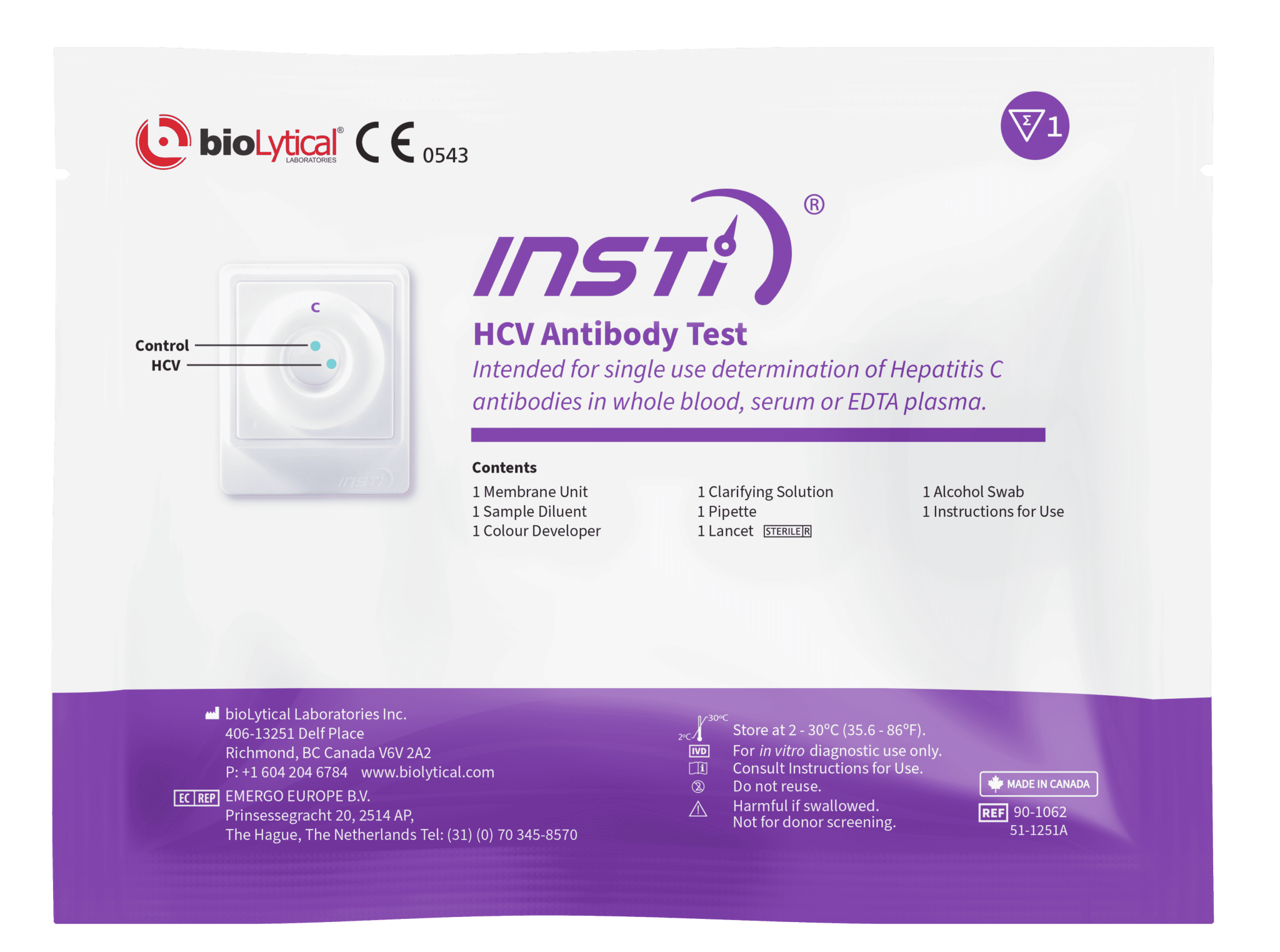 Rapid HIV Test for Professional and Self Testing | INSTI
