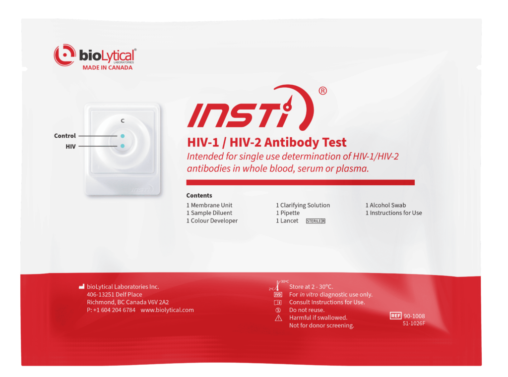 Rapid HIV Test for Professional and Self Testing | INSTI